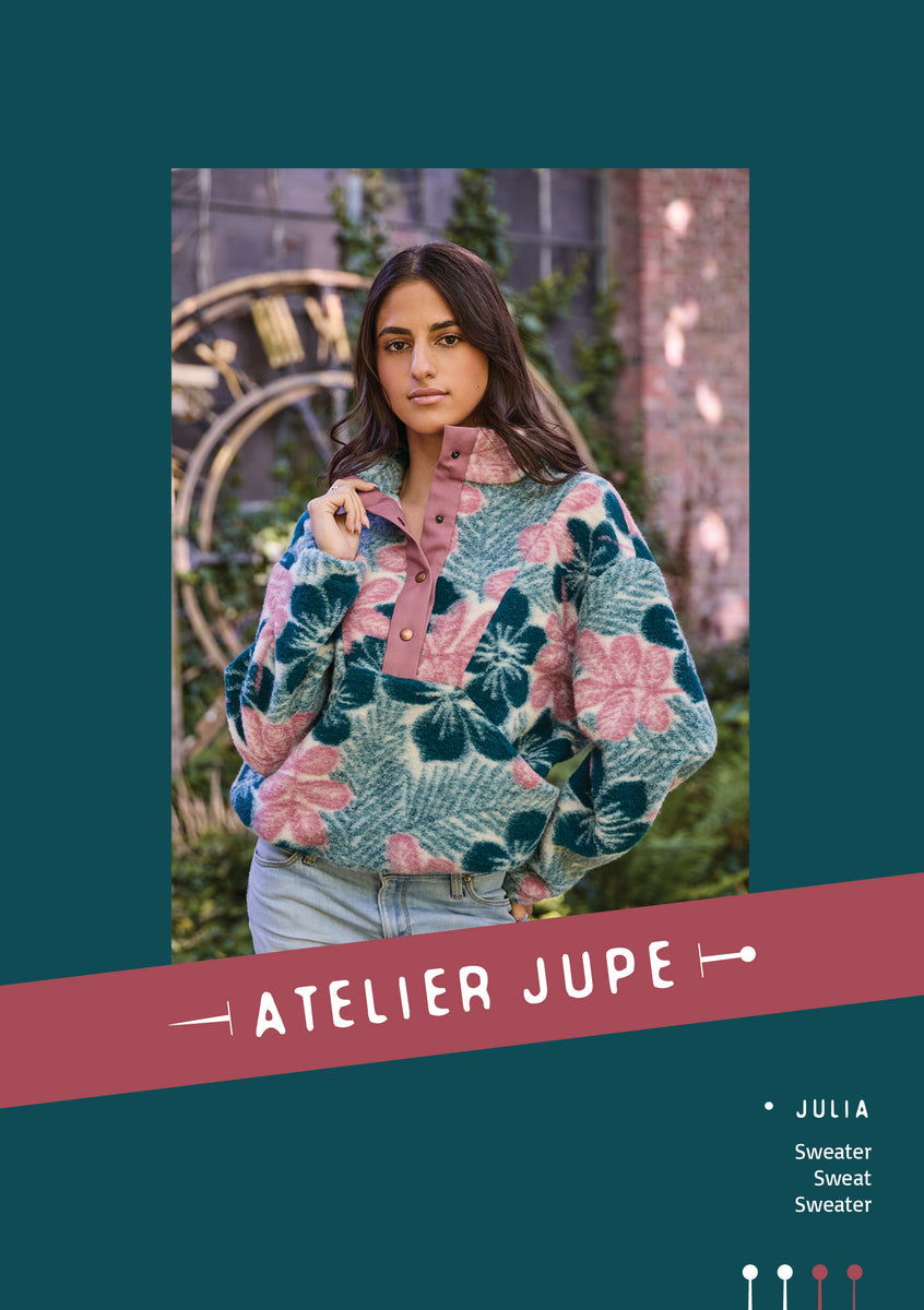 Julia sweater - PDF pattern – Atelier Jupe
