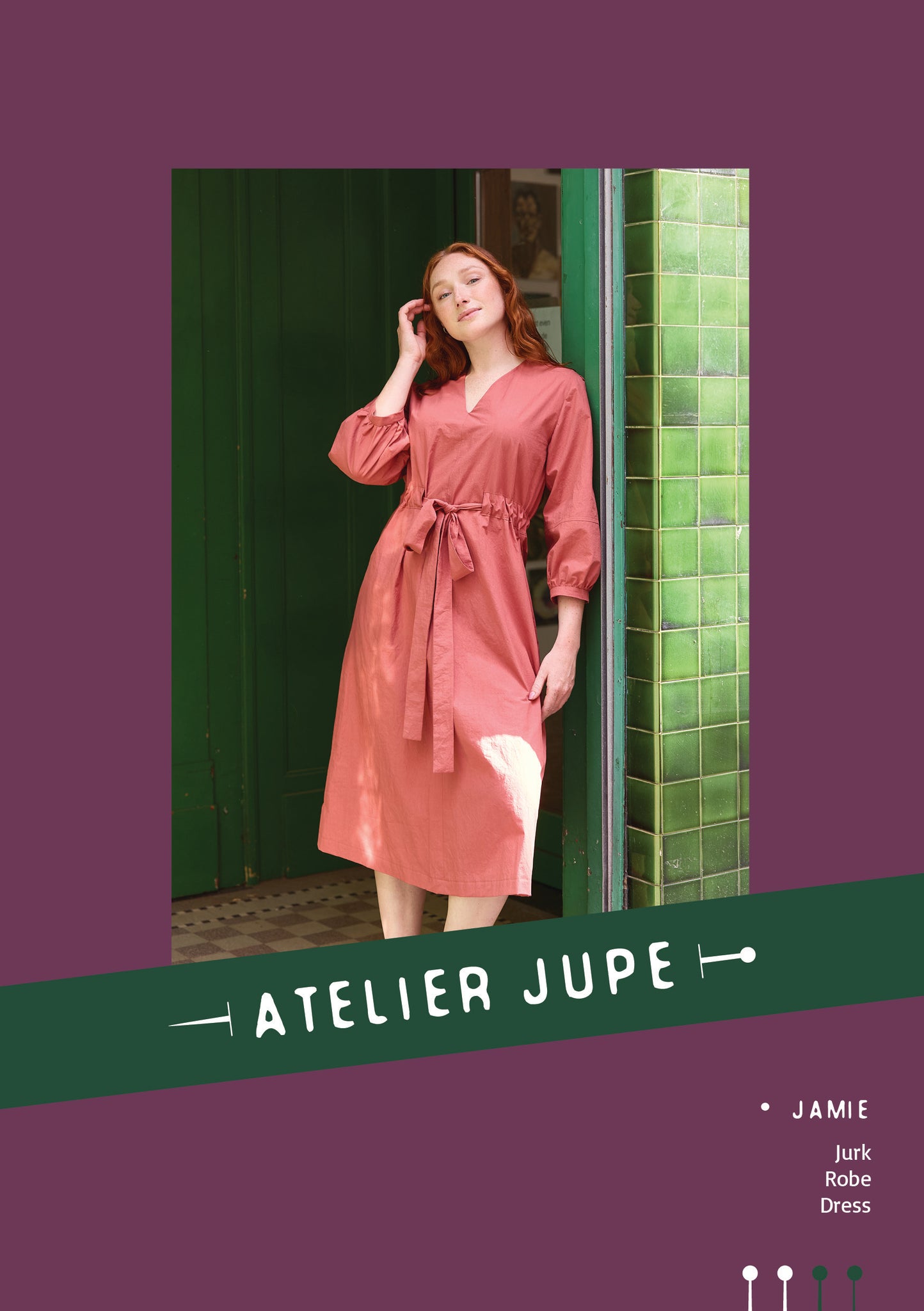 Jamie dress - PDF pattern – Atelier Jupe