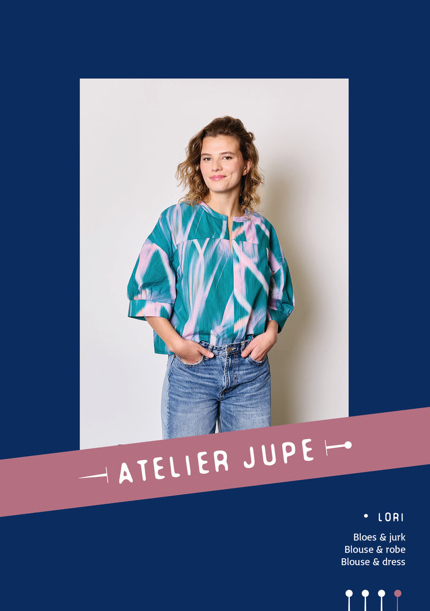 Lori blouse & dress - PDF pattern – Atelier Jupe