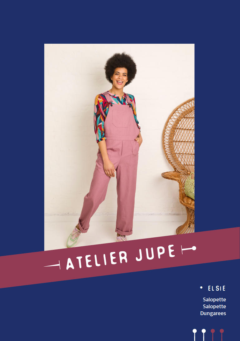 Elsie dungarees - PDF pattern – Atelier Jupe