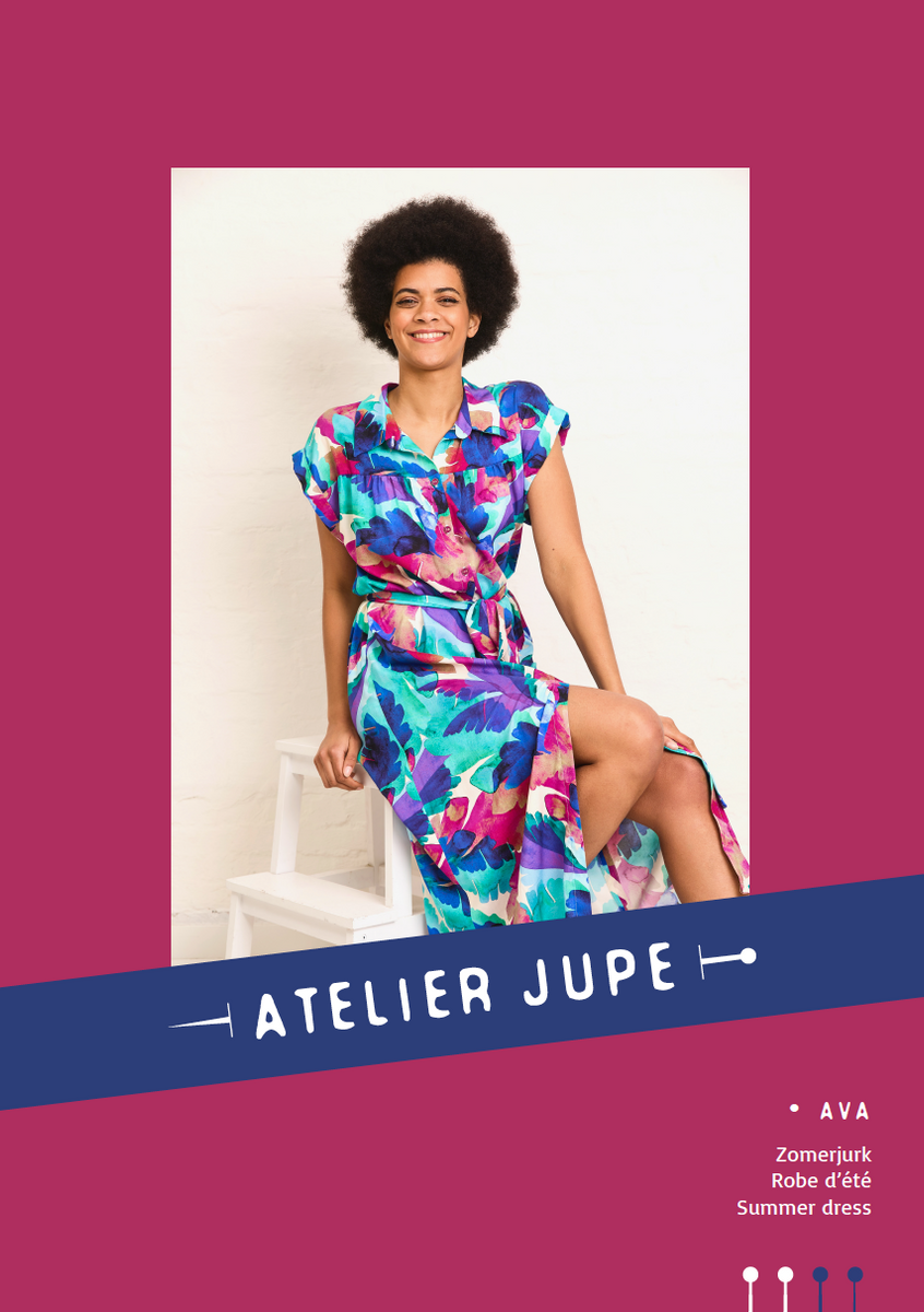 Ava summer dress - PDF pattern – Atelier Jupe